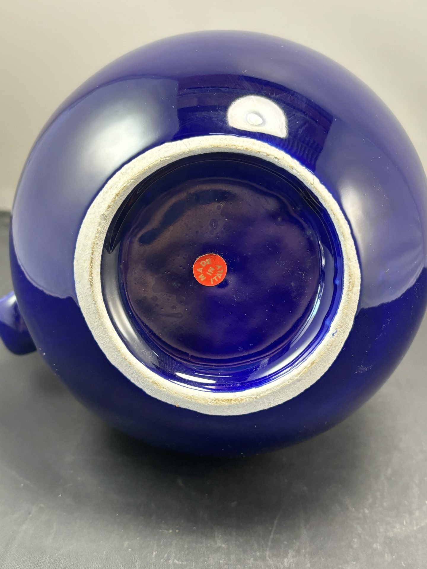 Deep Blue Ceramic Pitcher | Picker Place