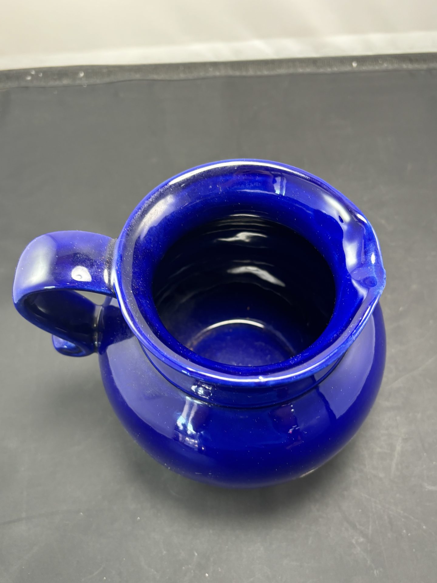 Deep Blue Ceramic Pitcher | Picker Place