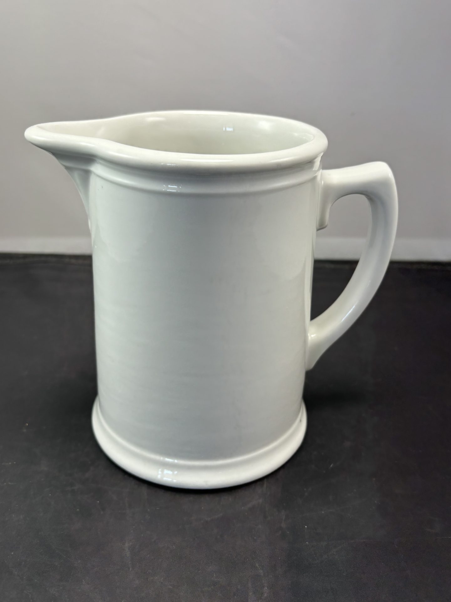 White Ceramic Pitcher - Picker Place