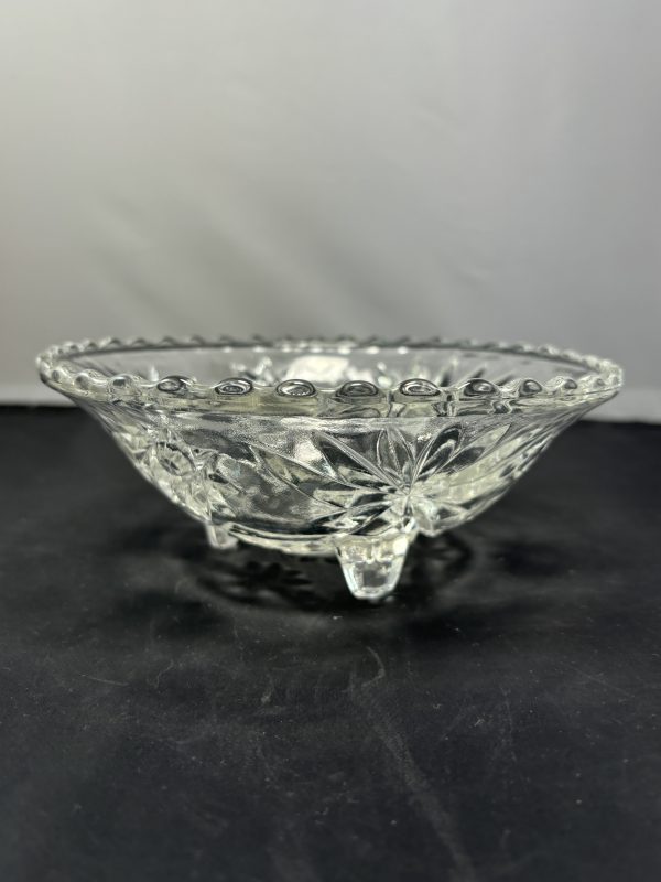 Footed Crystal Dish - Picker Place