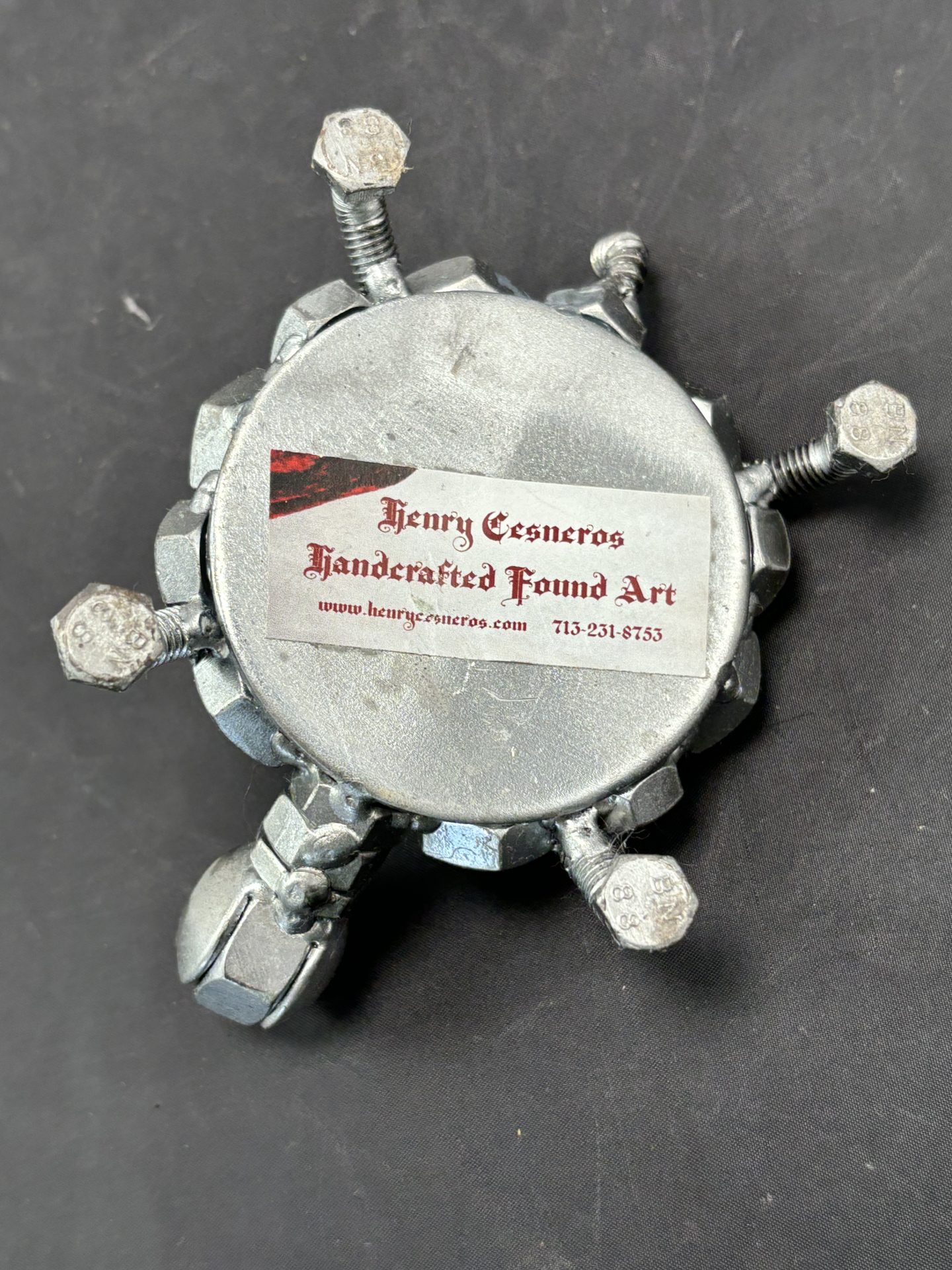 Welded Turtle Sculpture - Picker Place