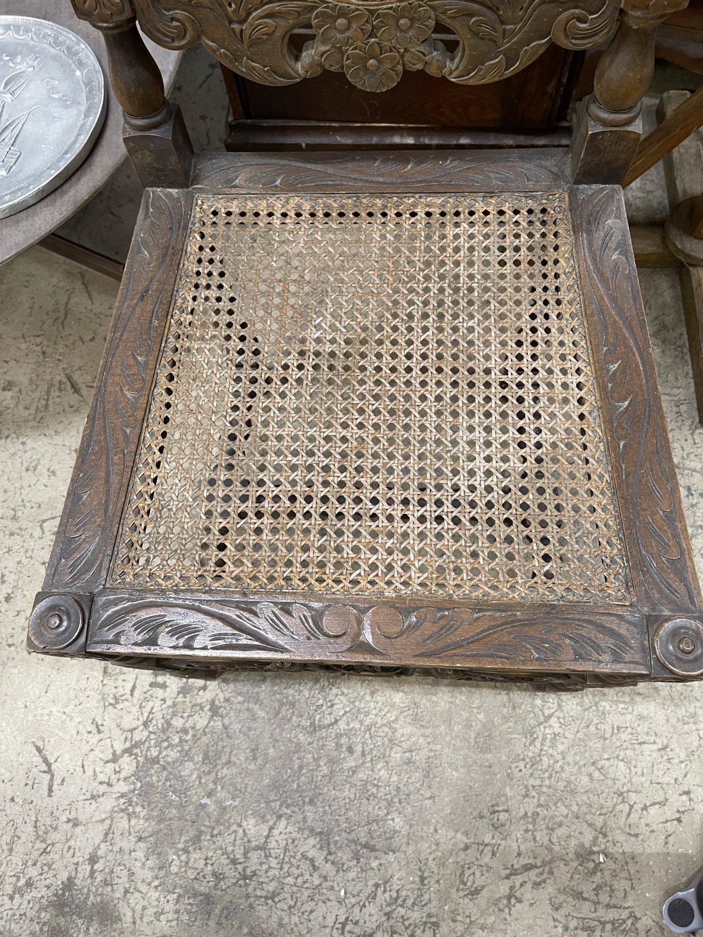 1940’s Portuguese Wicker Chair | Picker Place