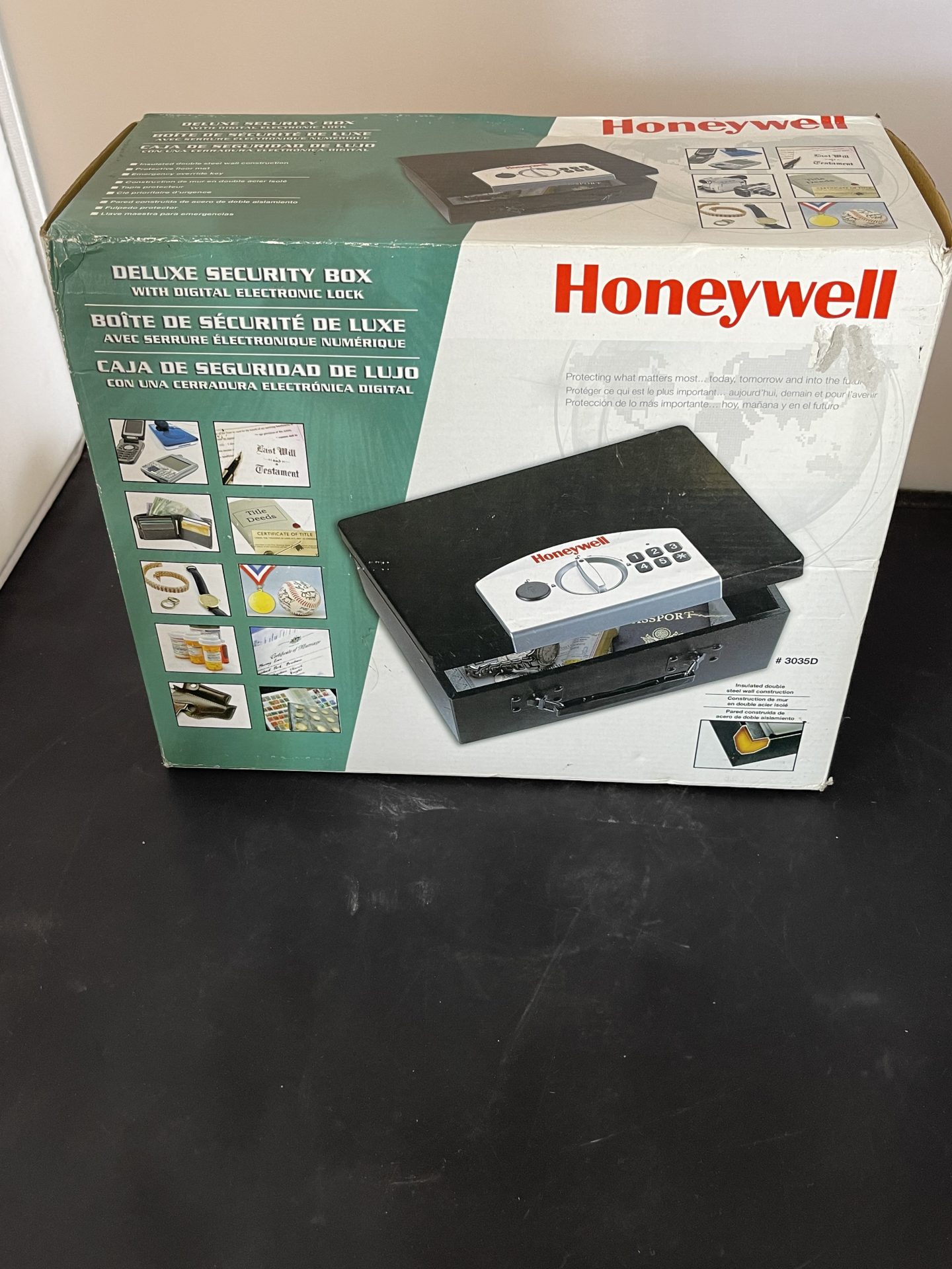 Deluxe Security Box w/Digital Lock - Picker Place