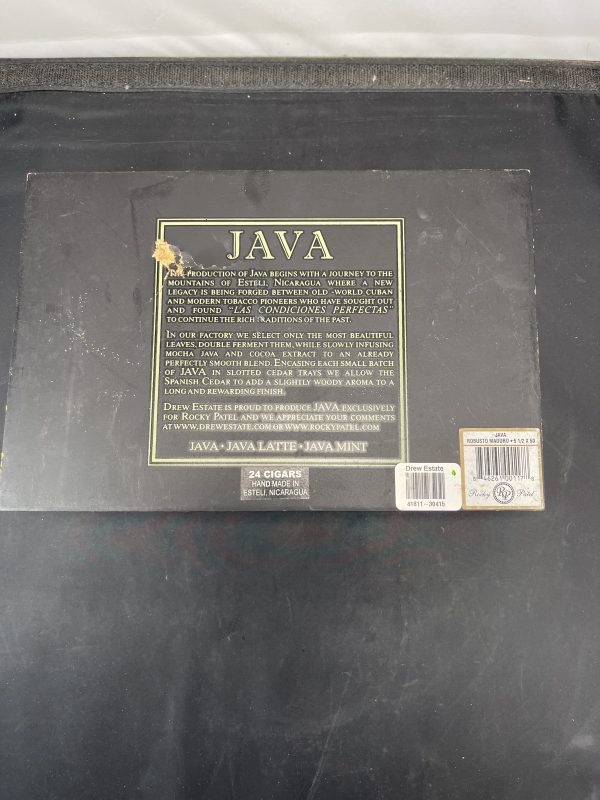 Java by Drew Estate Cigar Box | Picker Place