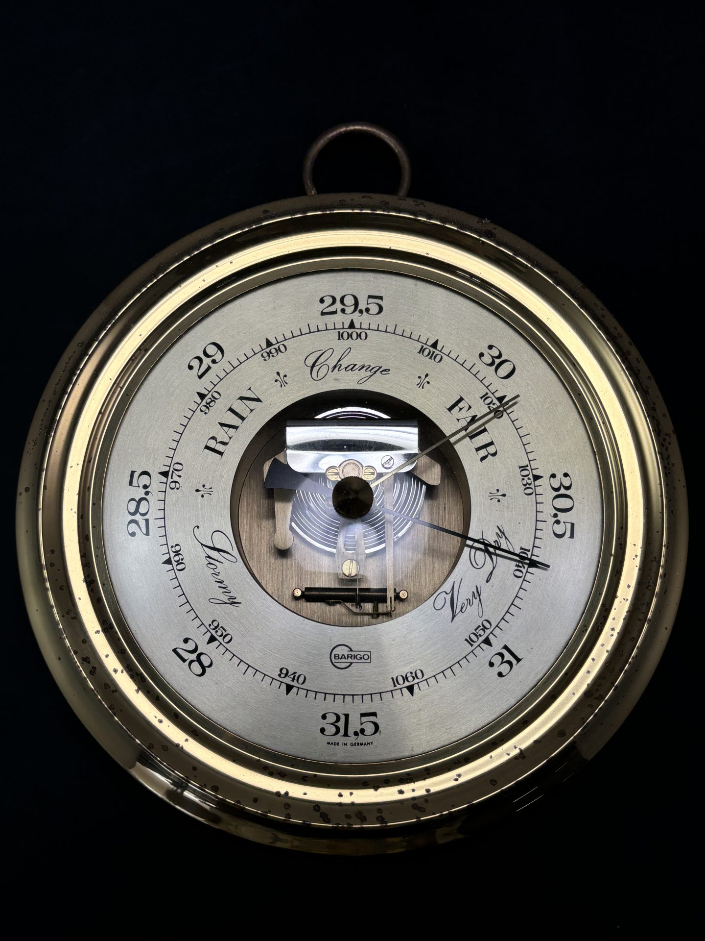 Camalier & Buckley Brass Barometer - Picker Place