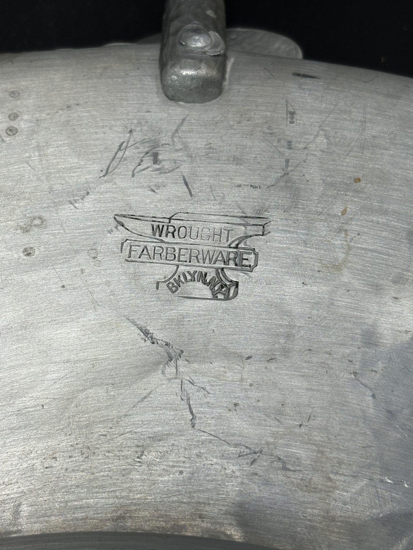 Farberware Etched Aluminum Platter - Picker Place