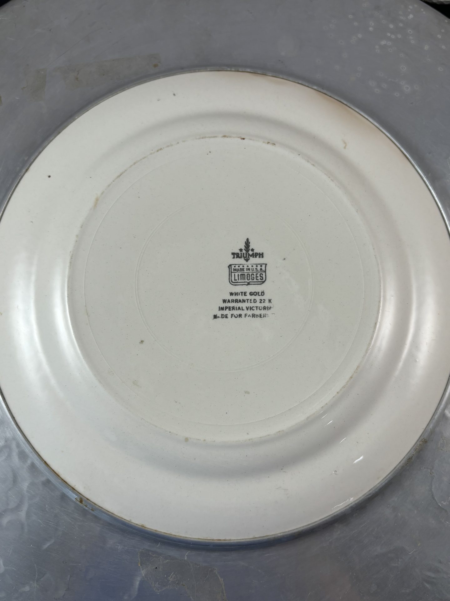 Farberware Etched Aluminum Platter - Picker Place