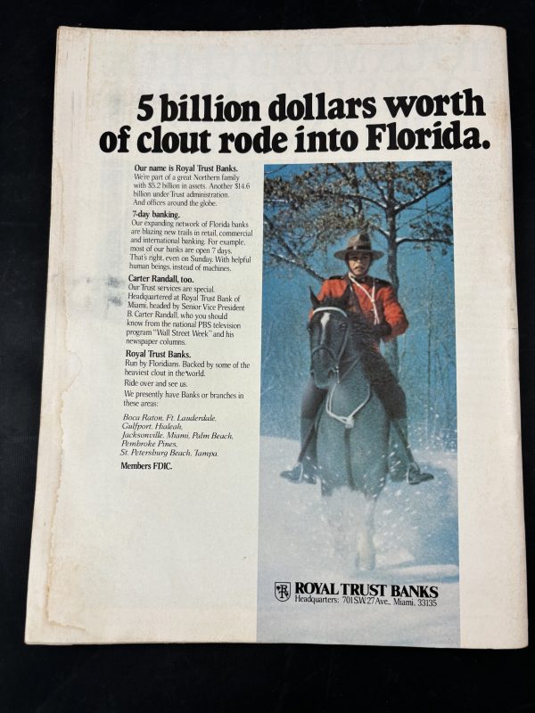 Florida Trend Magazine 1978 - Picker Place