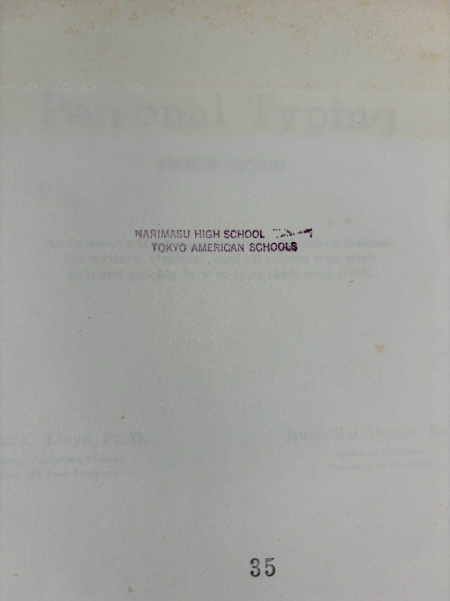 Personal Typing Hard Cover Book | Picker Place