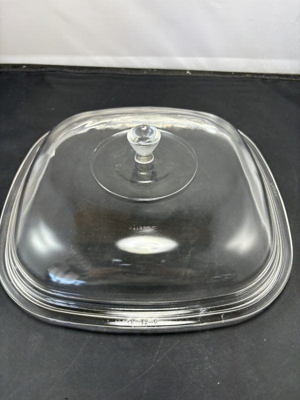 10" Square Pyrex 18 Lid Only - Picker Place