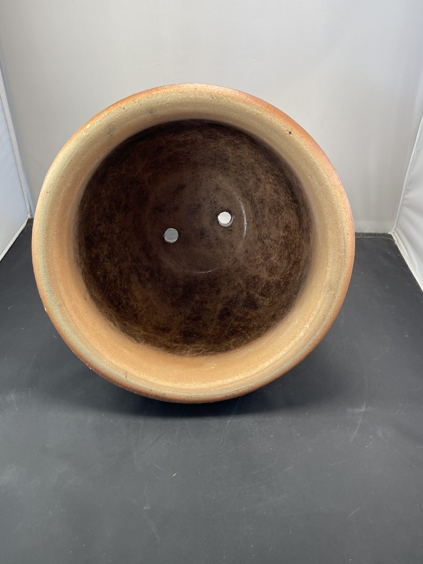Two Toned Terracotta Clay Pot - Picker Place