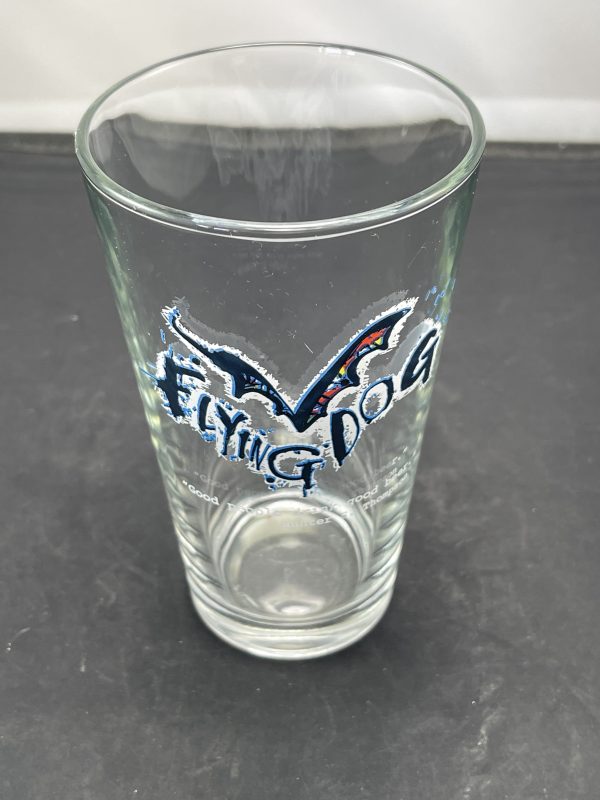 Flying Dog Beer Glass - Picker Place