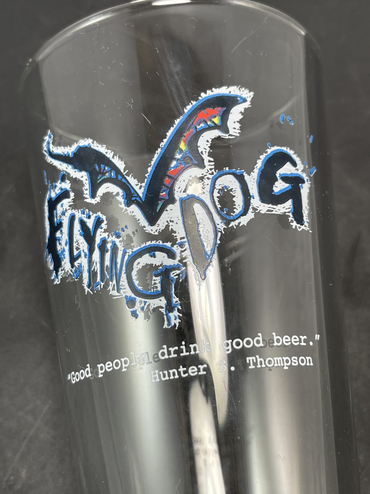 Flying Dog Beer Glass - Picker Place