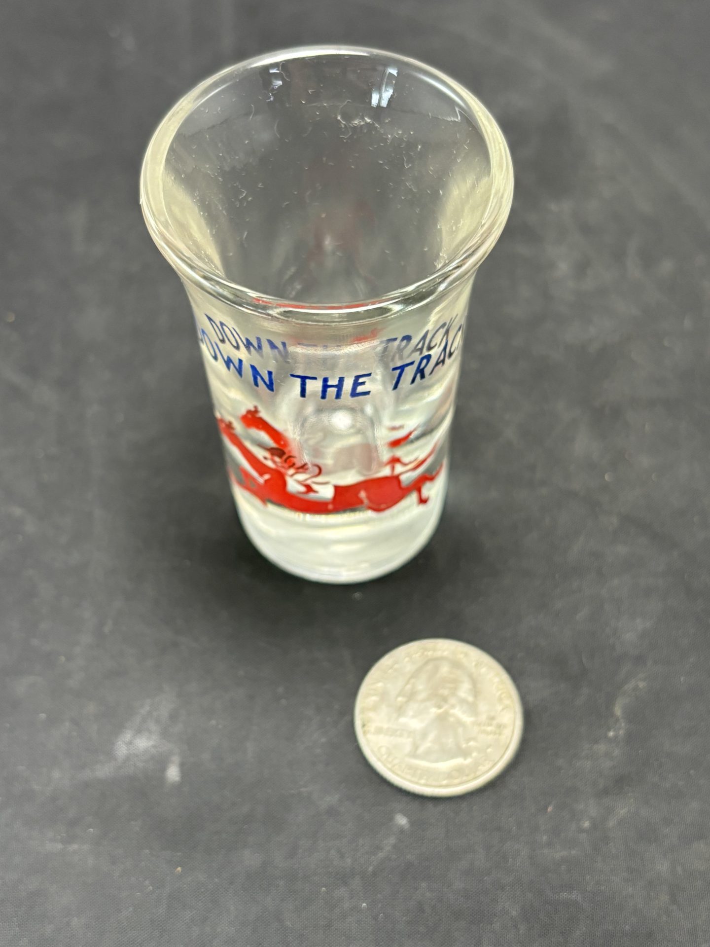 Down The Track Shot Glass - Picker Place
