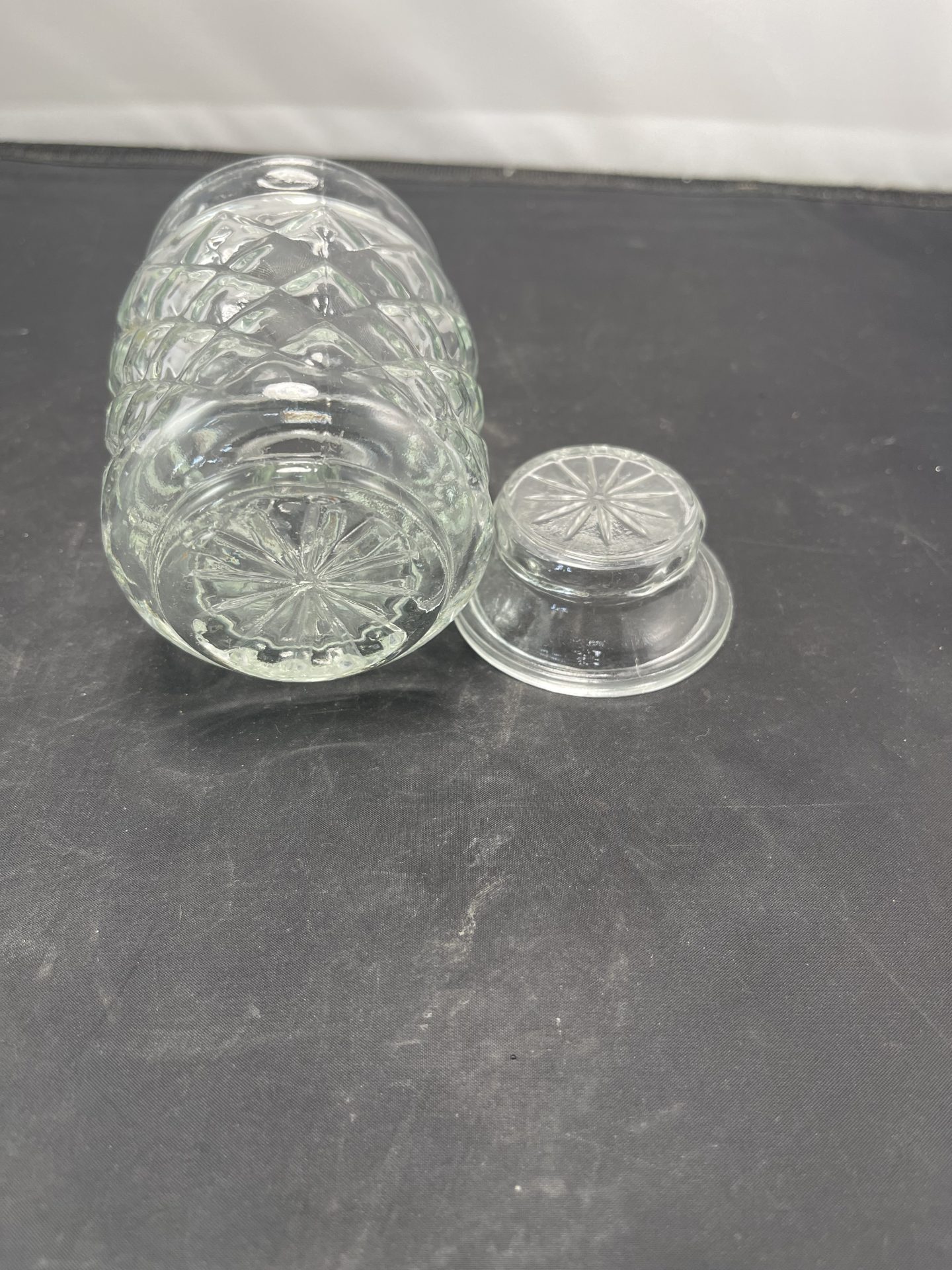 Pressed Glass Jar - Picker Place