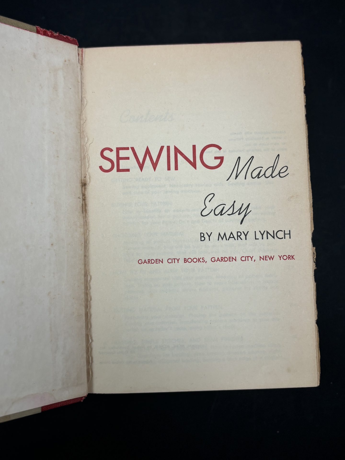 Sewing Made Easy | Picker Place