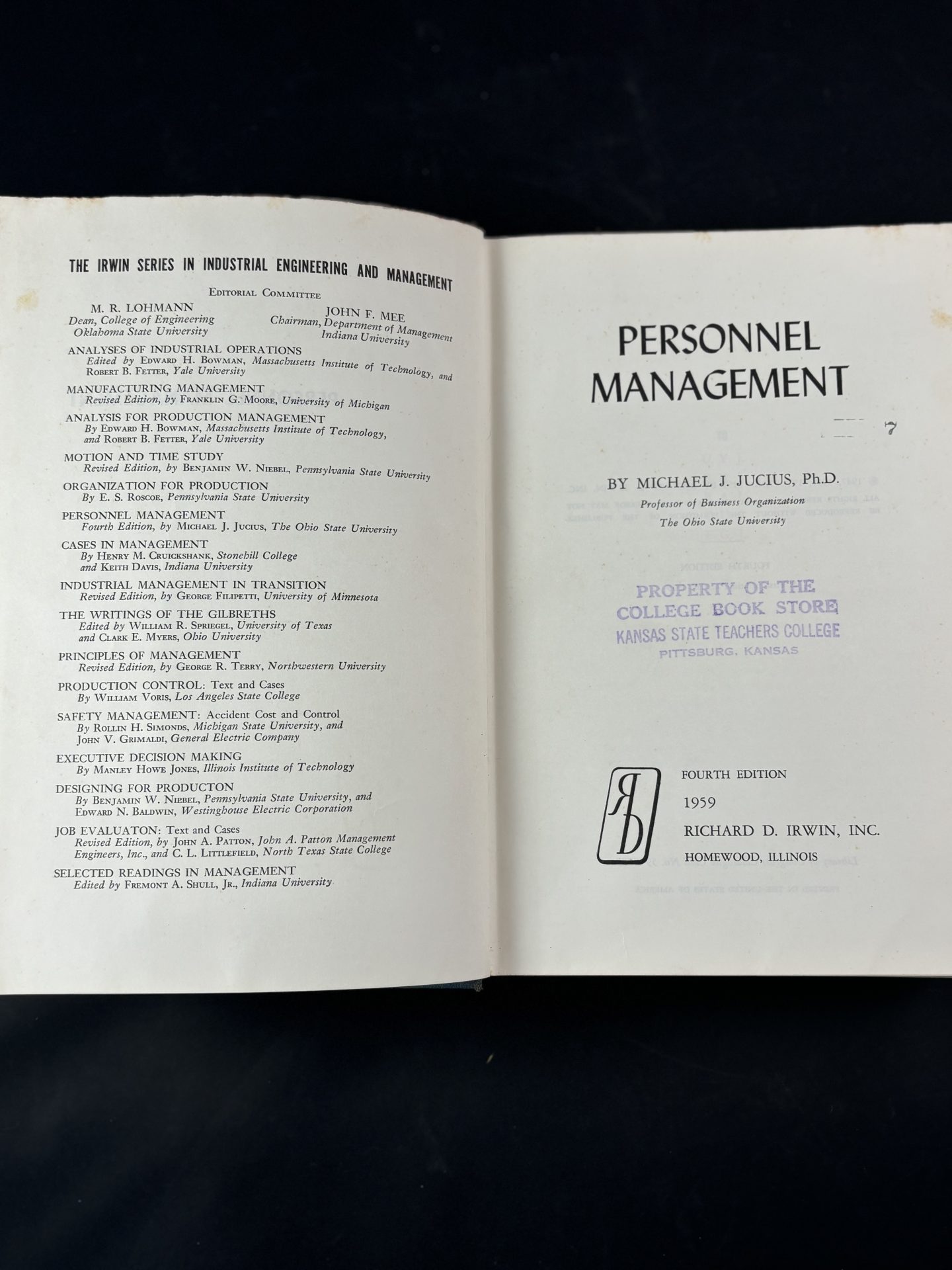 Personal Management - Picker Place
