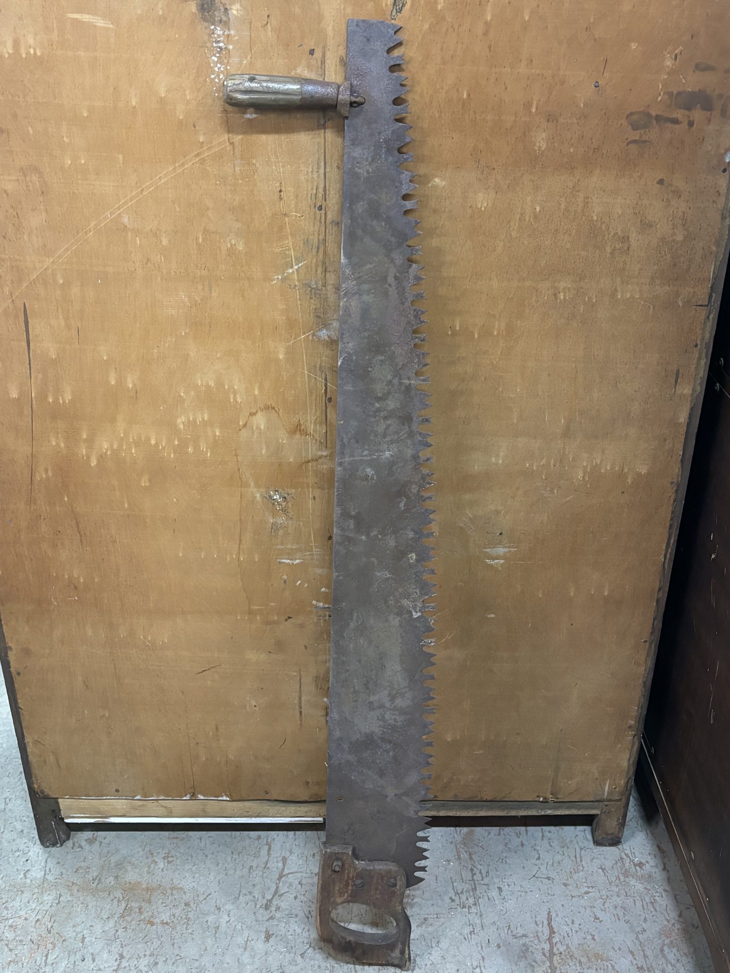 Antique Two Man Logging Saw - Picker Place