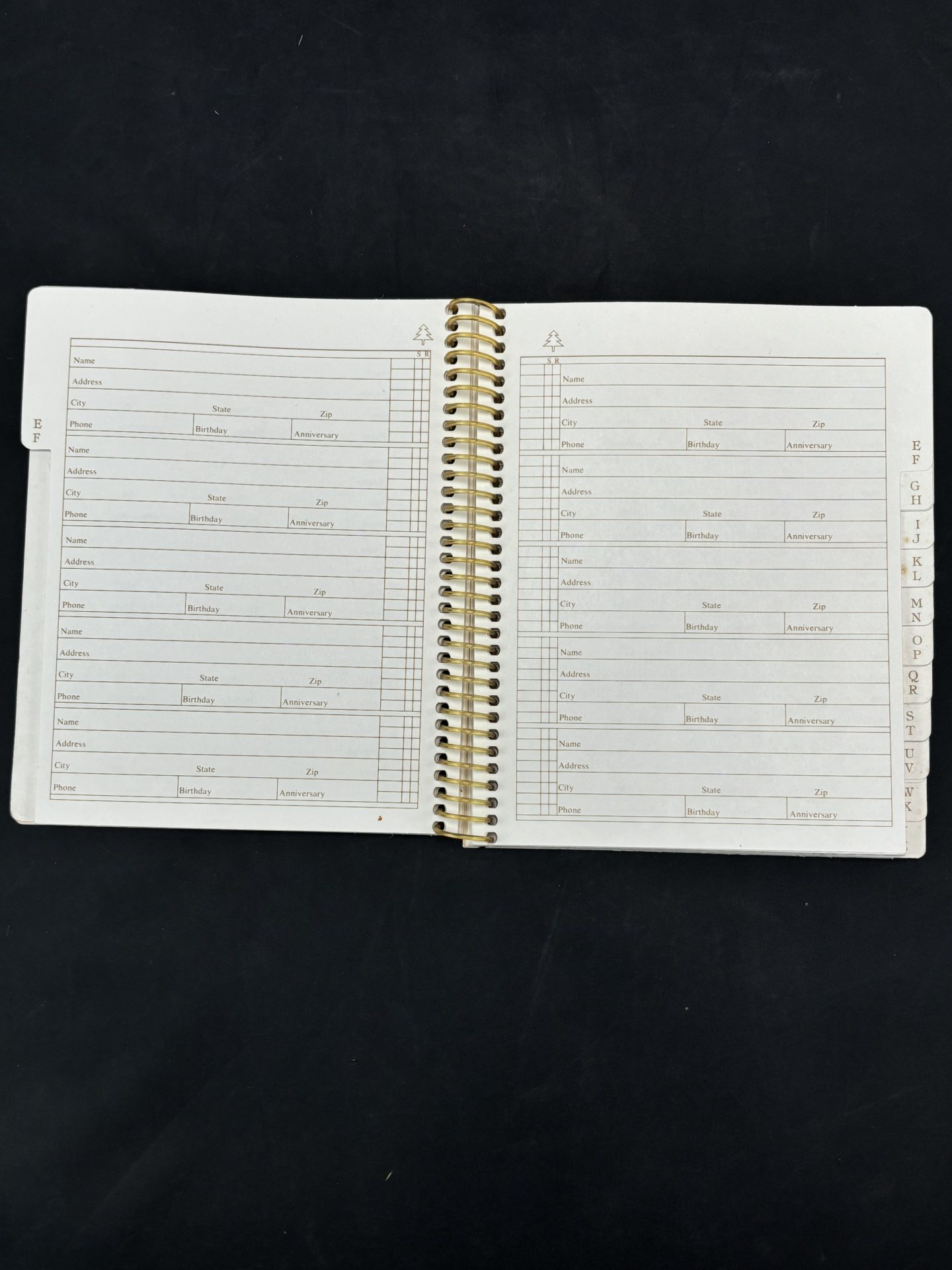 Hallmark Address Book - Picker Place