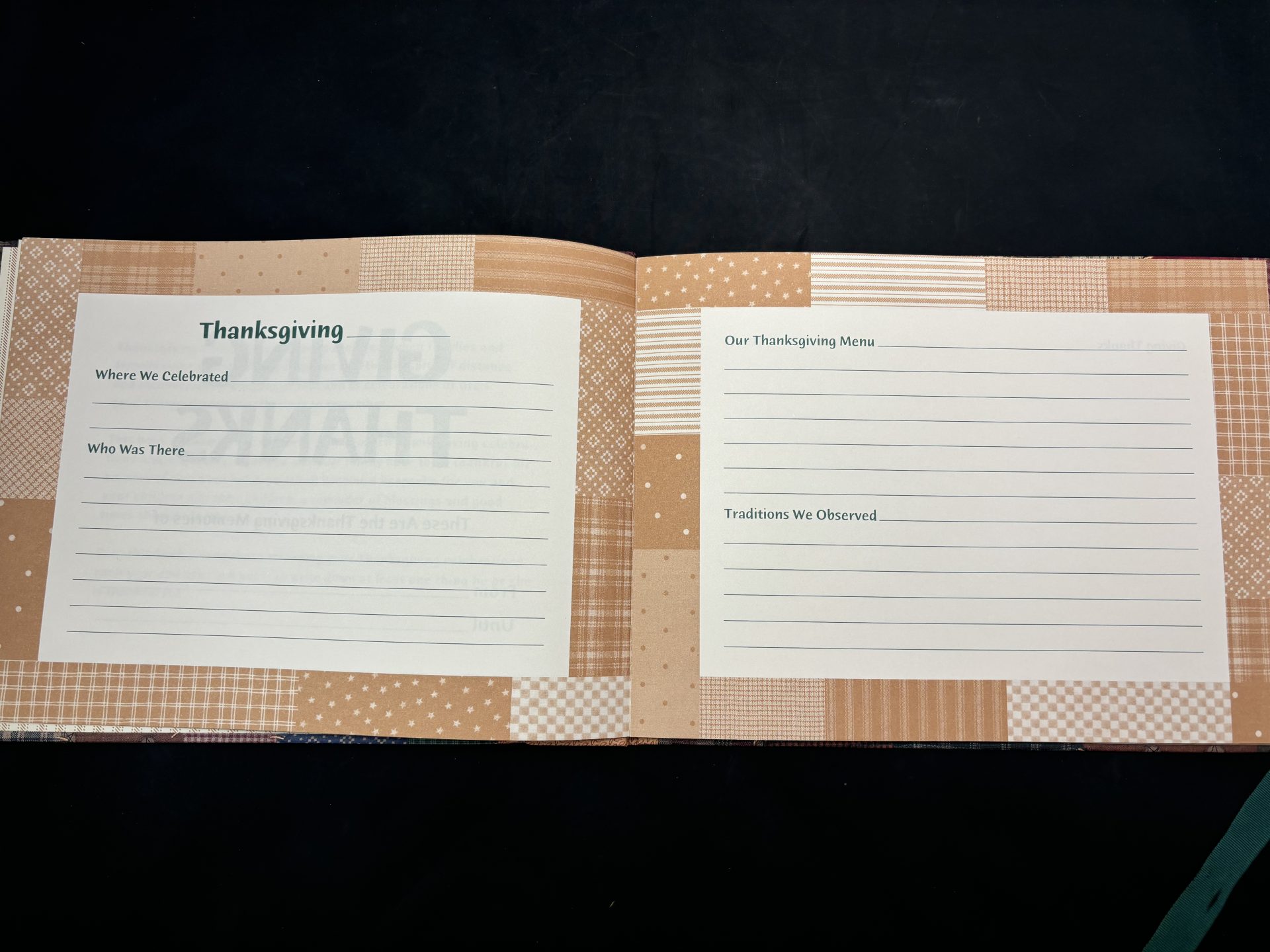 Hallmark Giving Thanks Journal - Picker Place