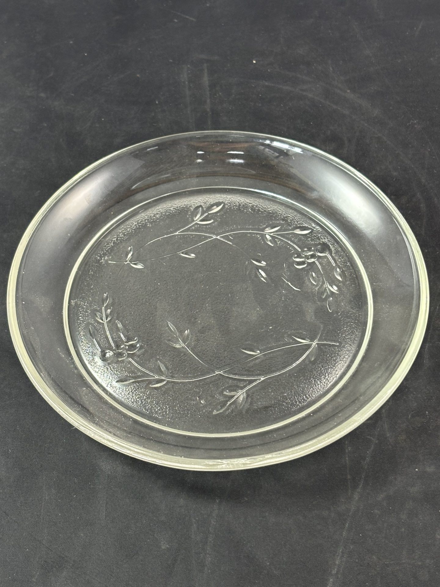 6″ Floral Glass Dish | Picker Place