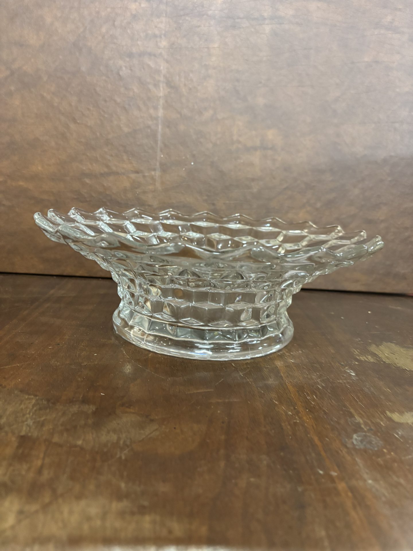 Clear Glass Salad Bowl - Picker Place