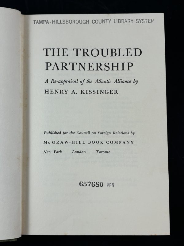 The Troubled Partnership - Picker Place