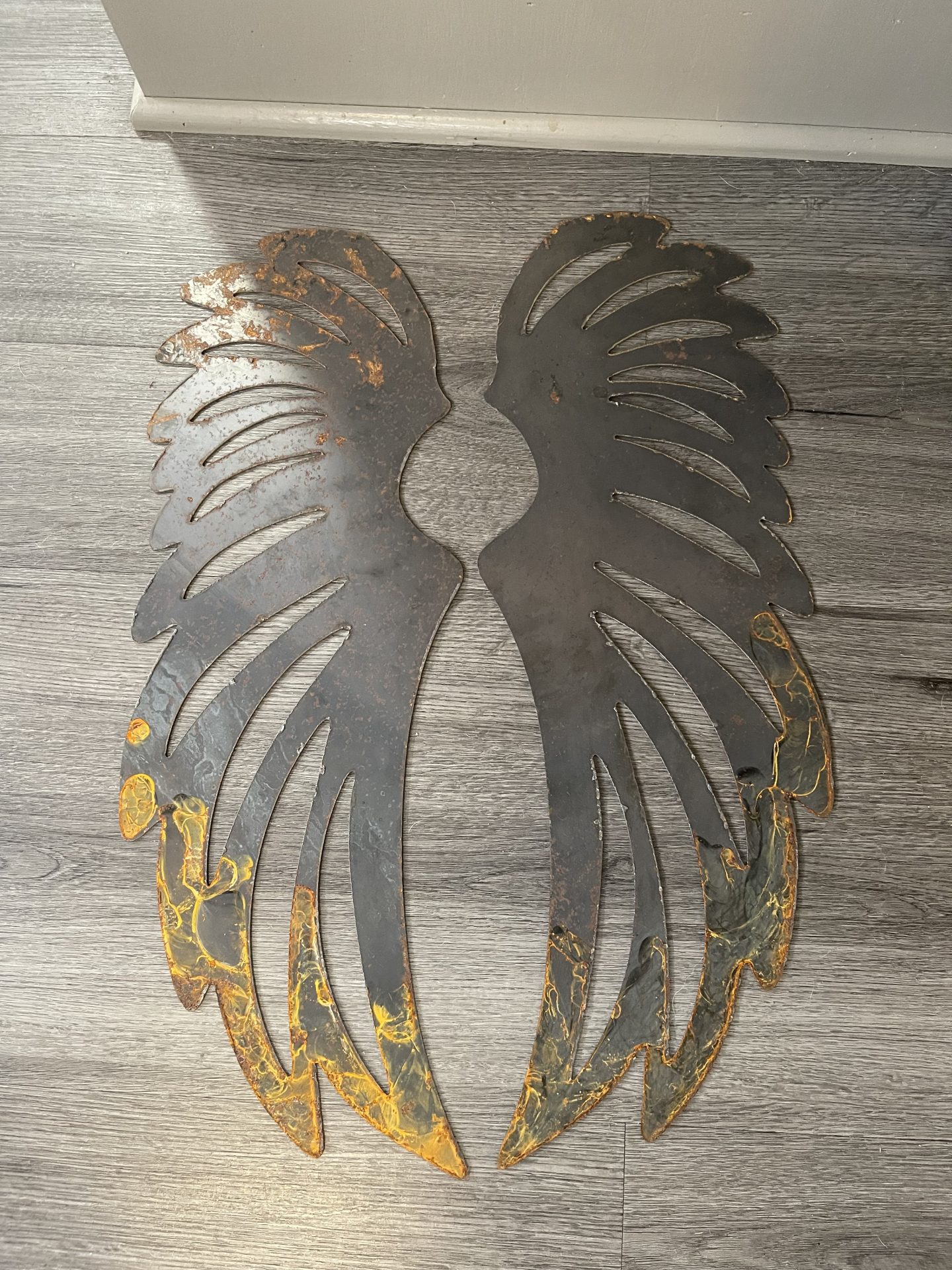 Metal Angel Wings @DFW - Picker Place