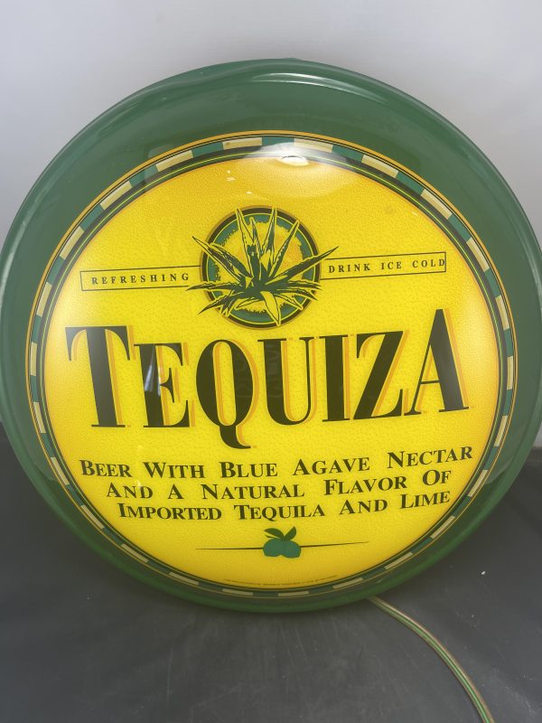 Tequiza 16″ Round Light Bar Sign | Picker Place