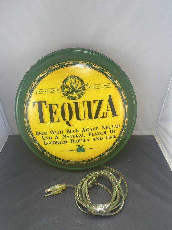 Tequiza 16″ Round Light Bar Sign | Picker Place