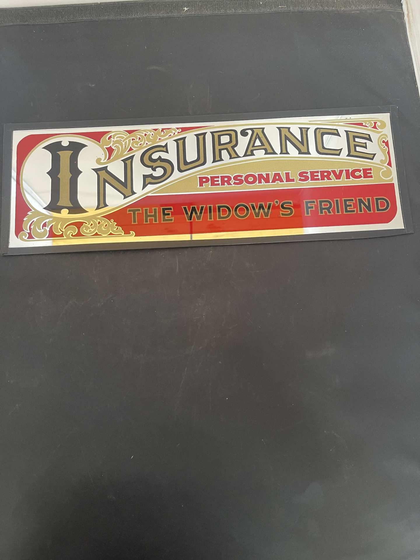 Insurance Personal Service Sign - Picker Place