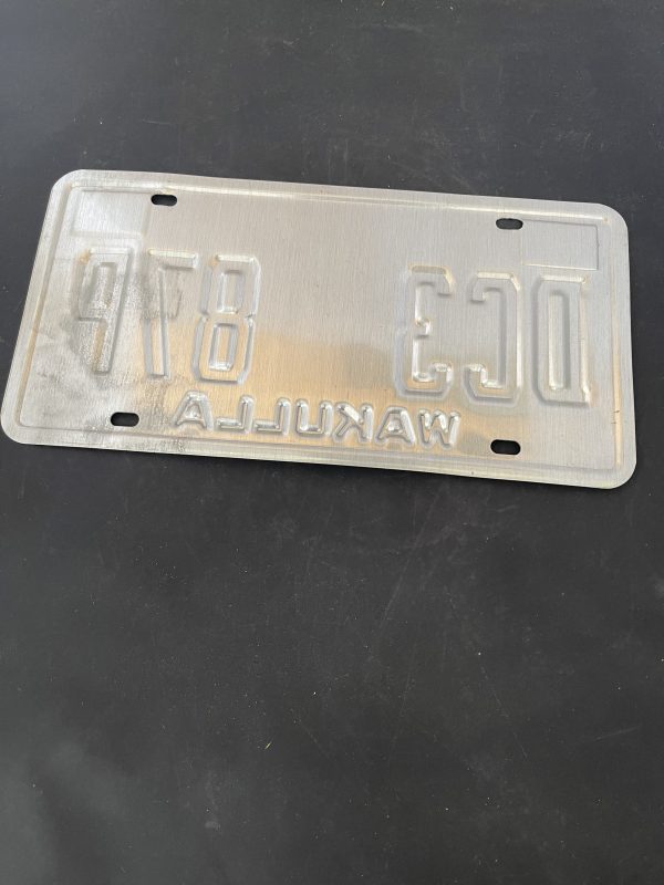 99′ FL License Plate | Picker Place