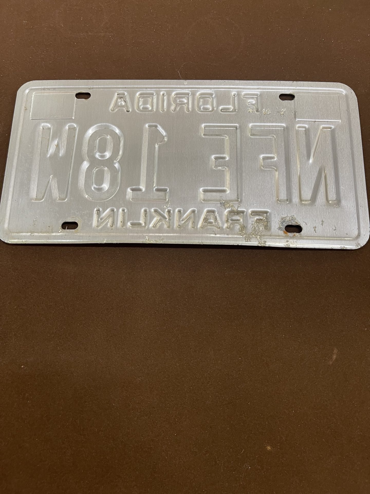 97' FL License Plate - Picker Place