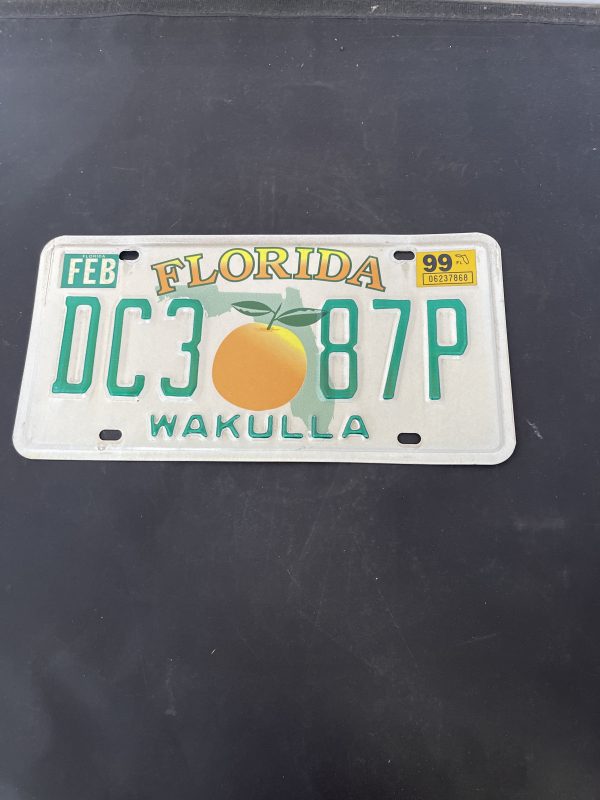 99′ FL License Plate | Picker Place