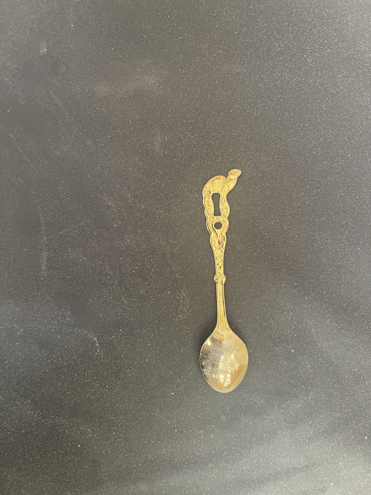 Gold Plated Camel Handle Spoon - Picker Place