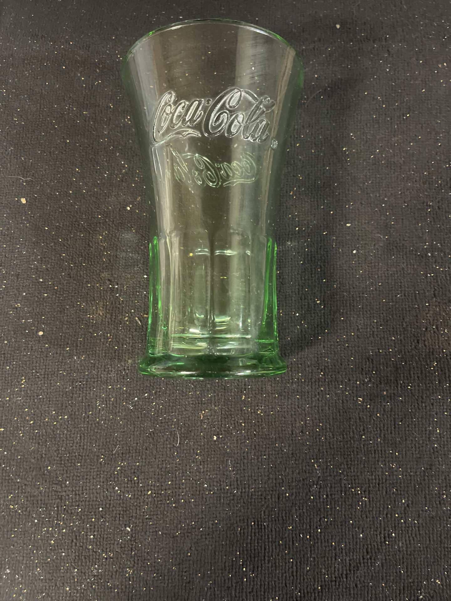 Coca-Cola Green Color Glass @DFW - Picker Place