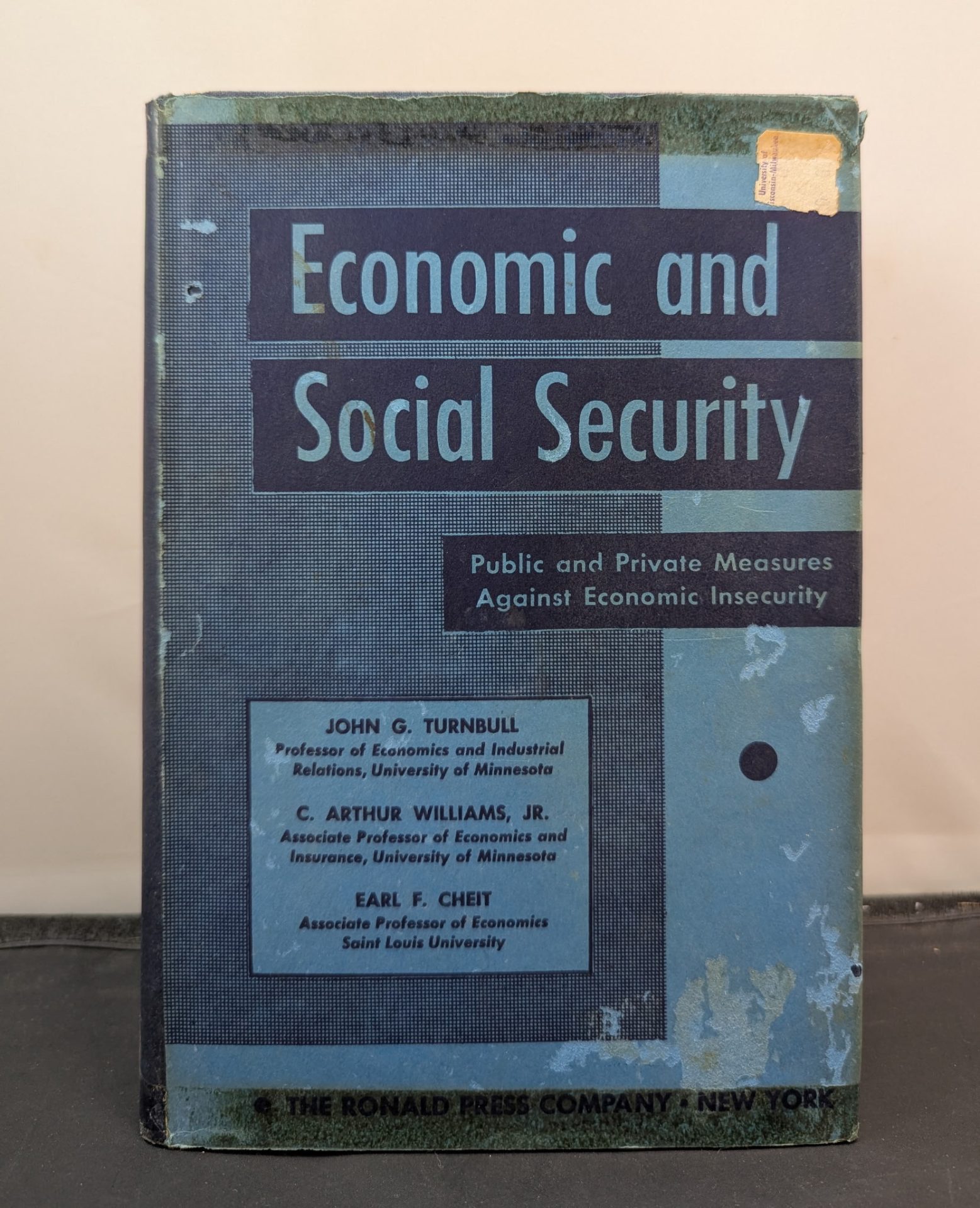 Economic & Social Security Book - Picker Place