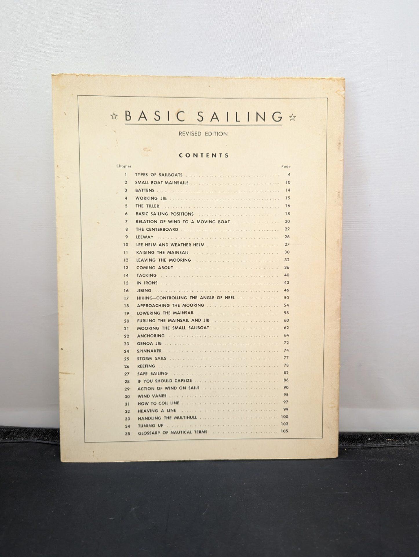 Basic Sailing Book - Picker Place