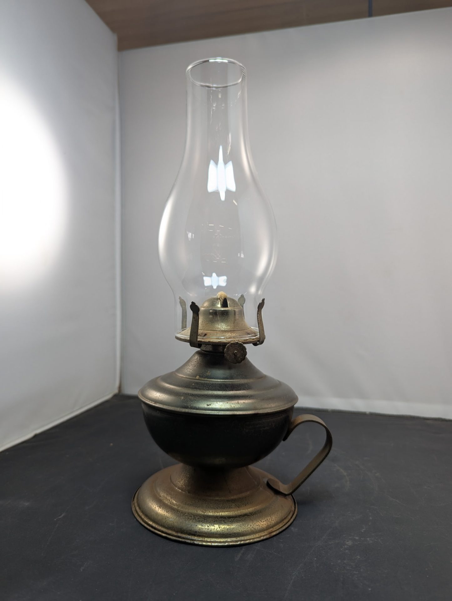 Vintage Metal Oil Lamps - Picker Place