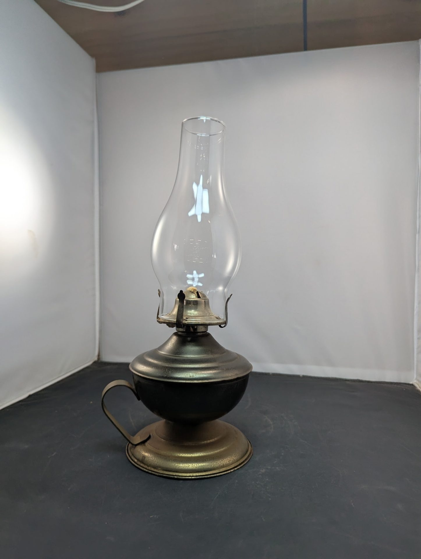 Vintage Metal Oil Lamps - Picker Place