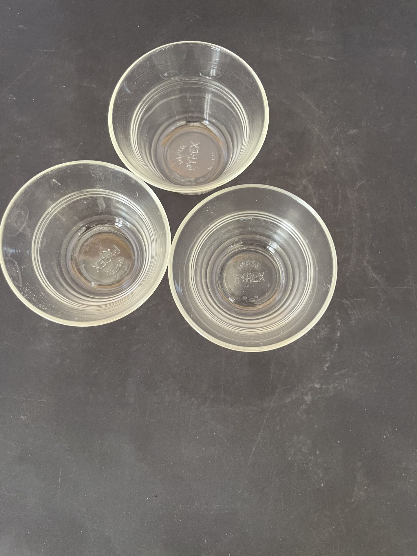 Set of 3 Pyrex Custard Cups - Picker Place