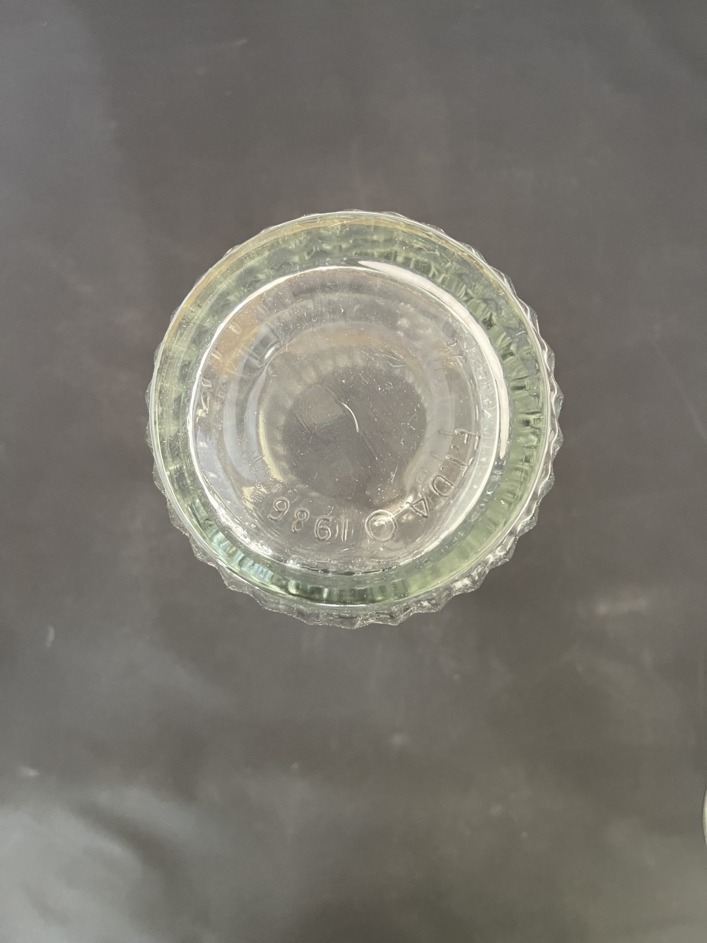 1986 Ribbed FTDA Vase - Picker Place