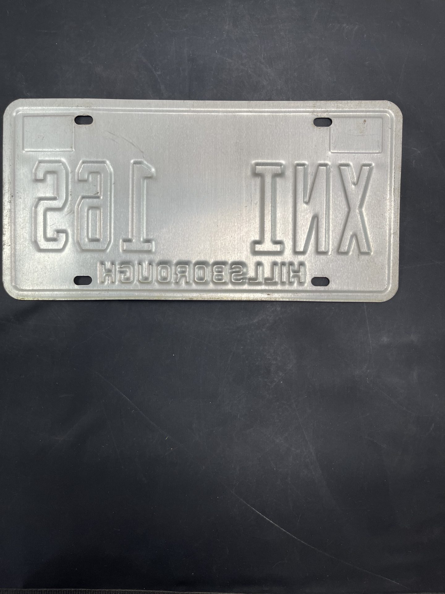 03 FL Green Letters License Plate - Picker Place