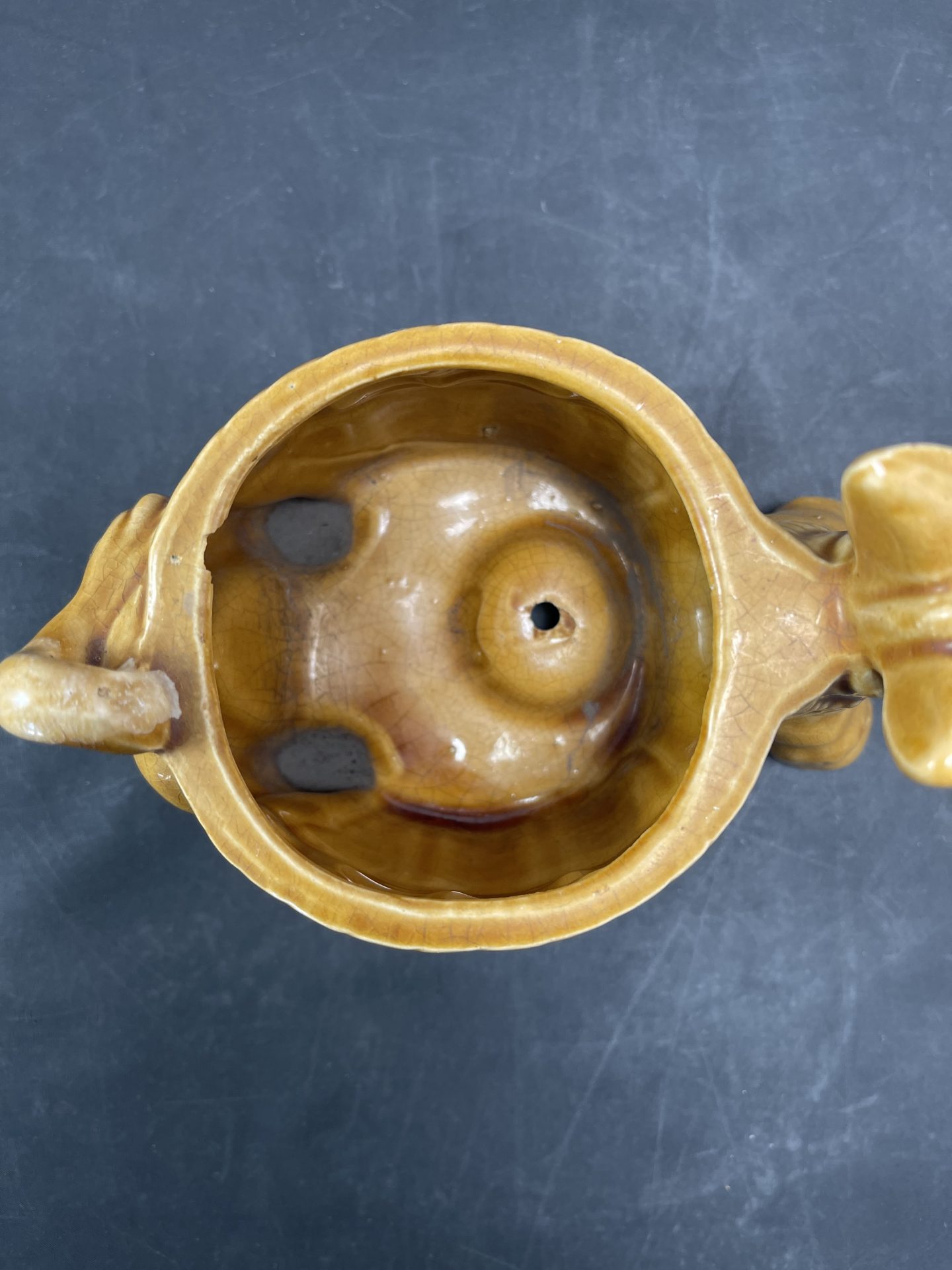 Ceramic Donkey & Fruit Basket Pot - Picker Place