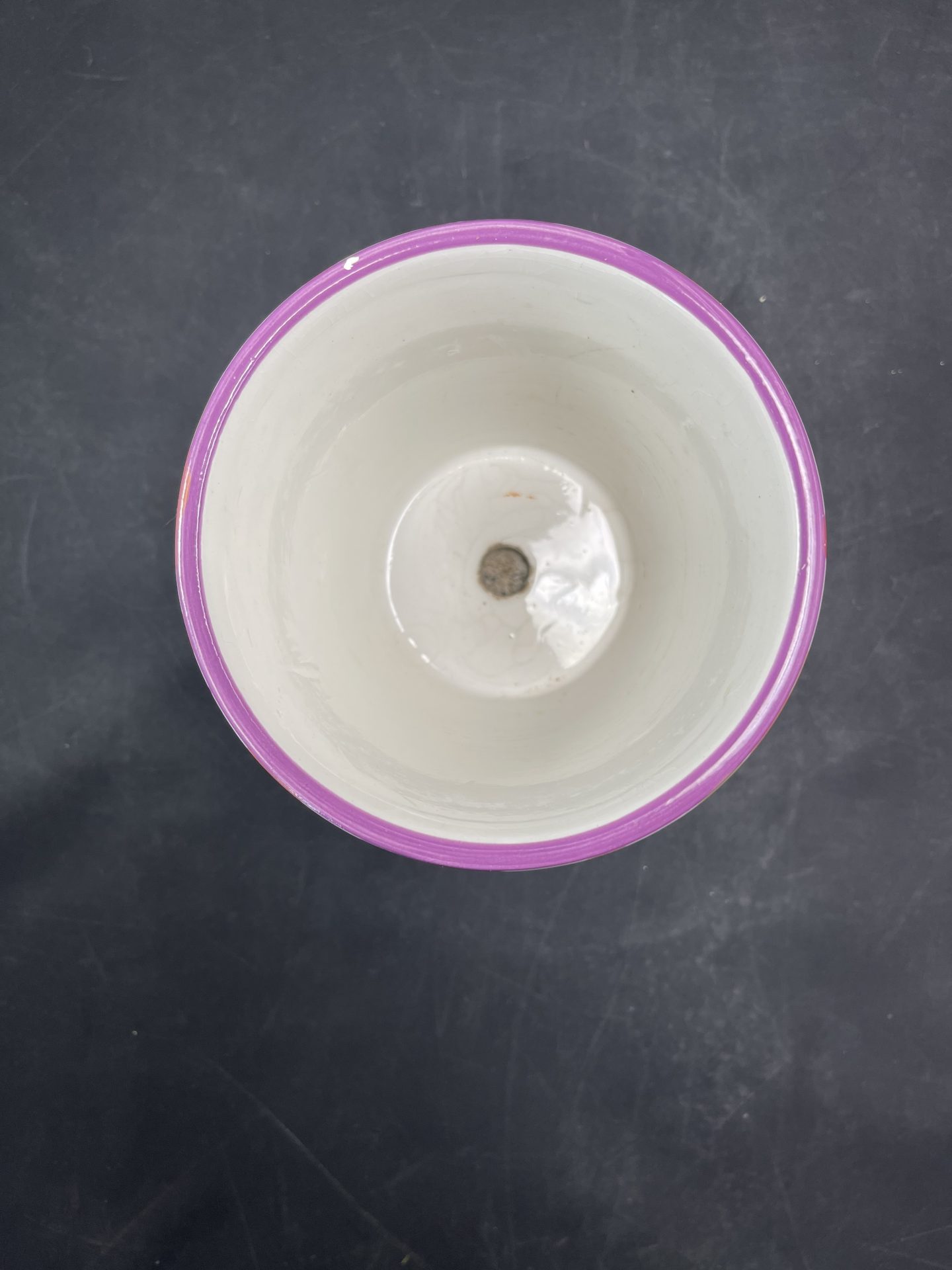Ceramic Multi-Color Flower Pot w/Sauer - Picker Place
