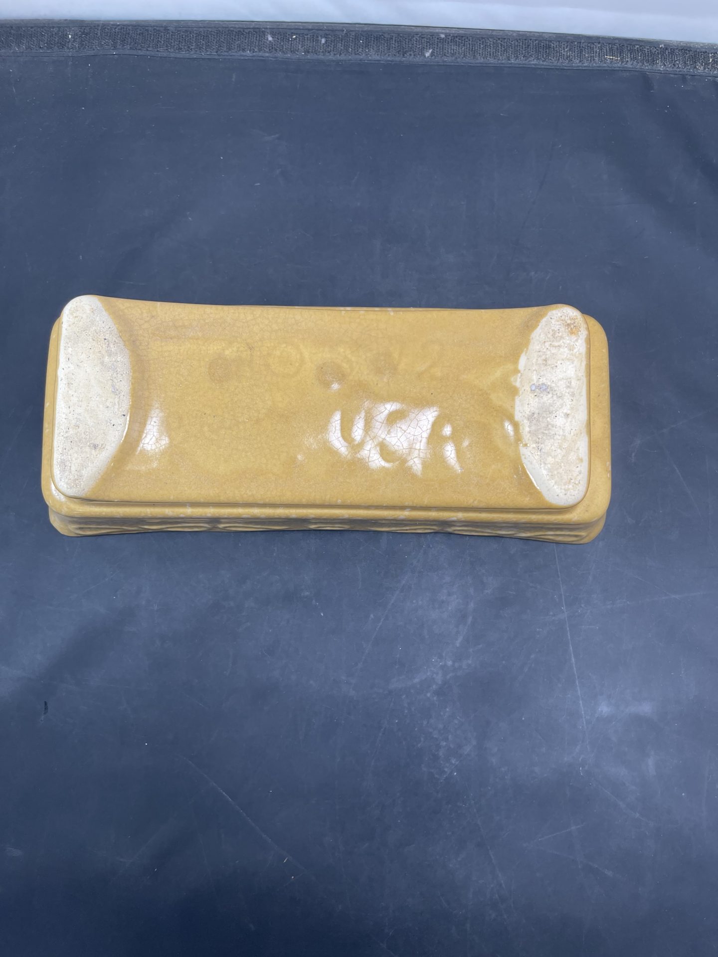 Yellow Speckled Ceramic Planter - Picker Place