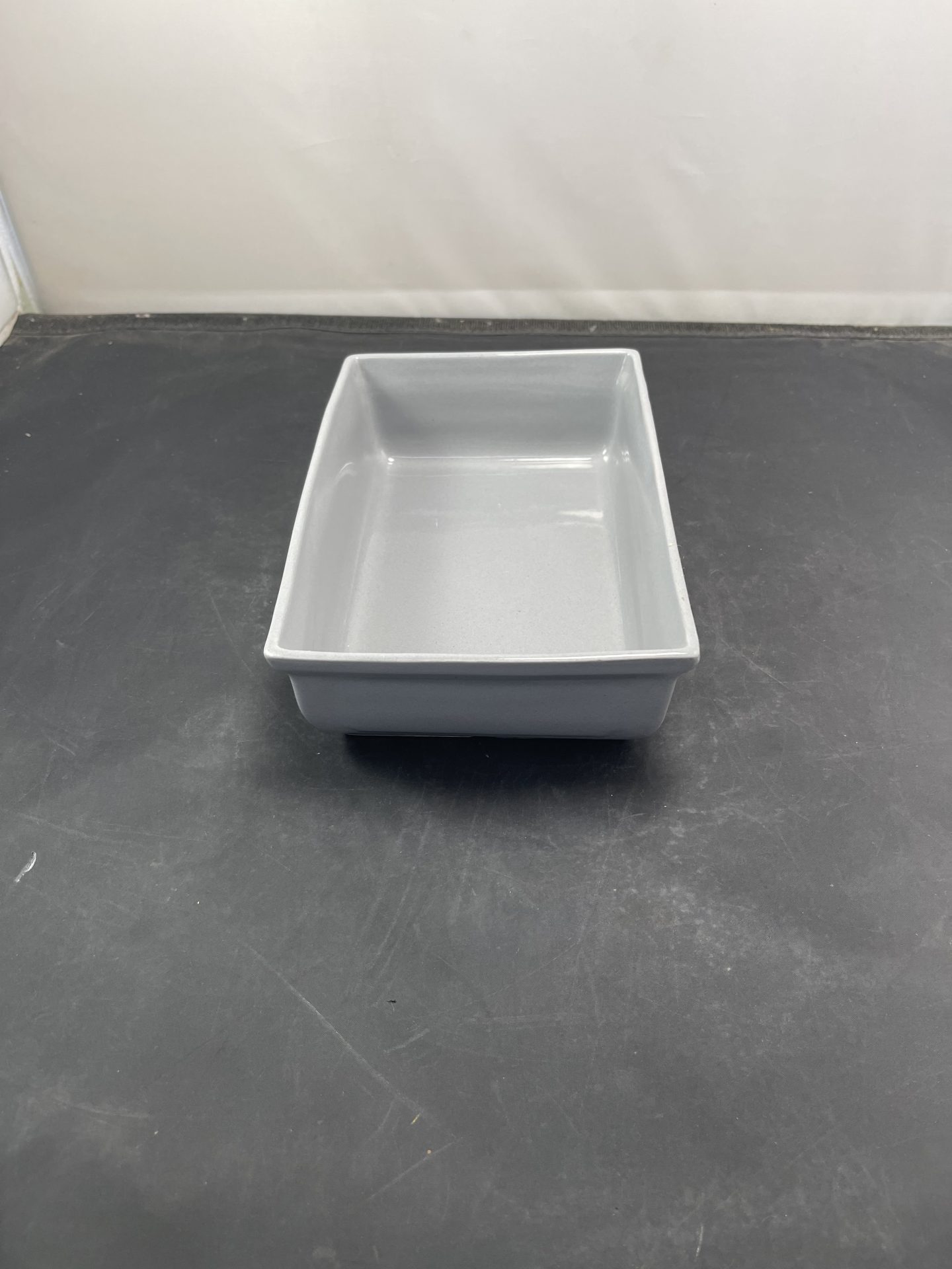 Gray Ceramic Rectangular Planter - Picker Place