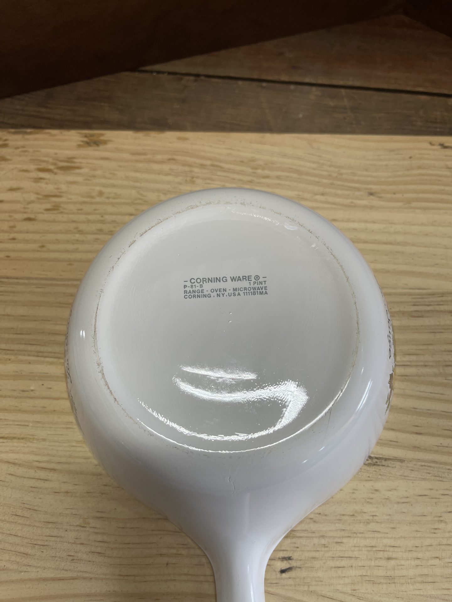 Corning Ware Sauce Pan - Picker Place