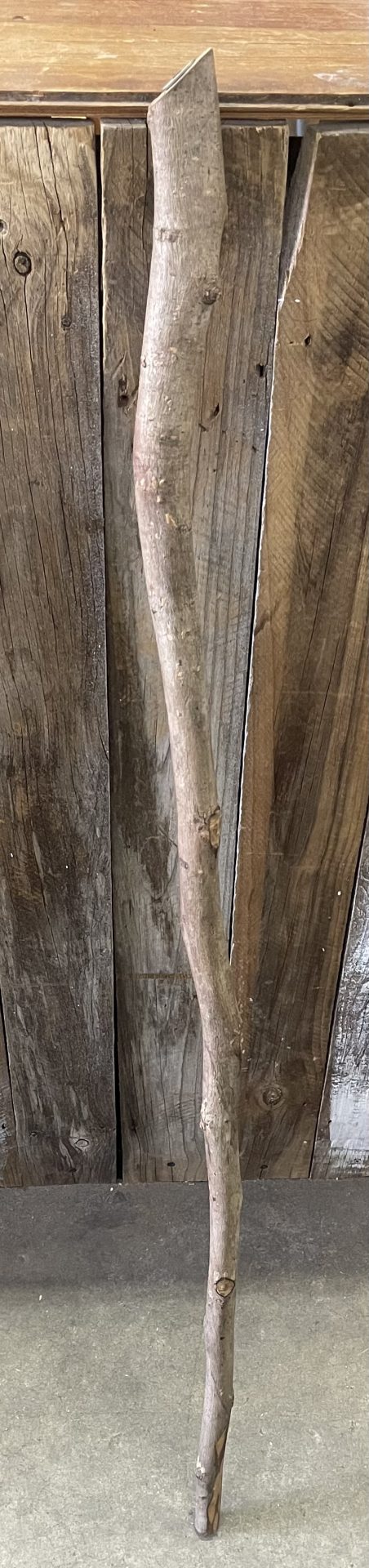 Rustic Natural Wood Walking Stick - Picker Place