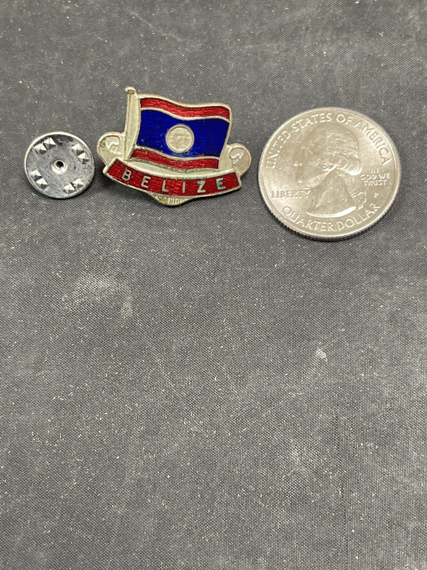 Belize Flag Lapel Pin - Picker Place